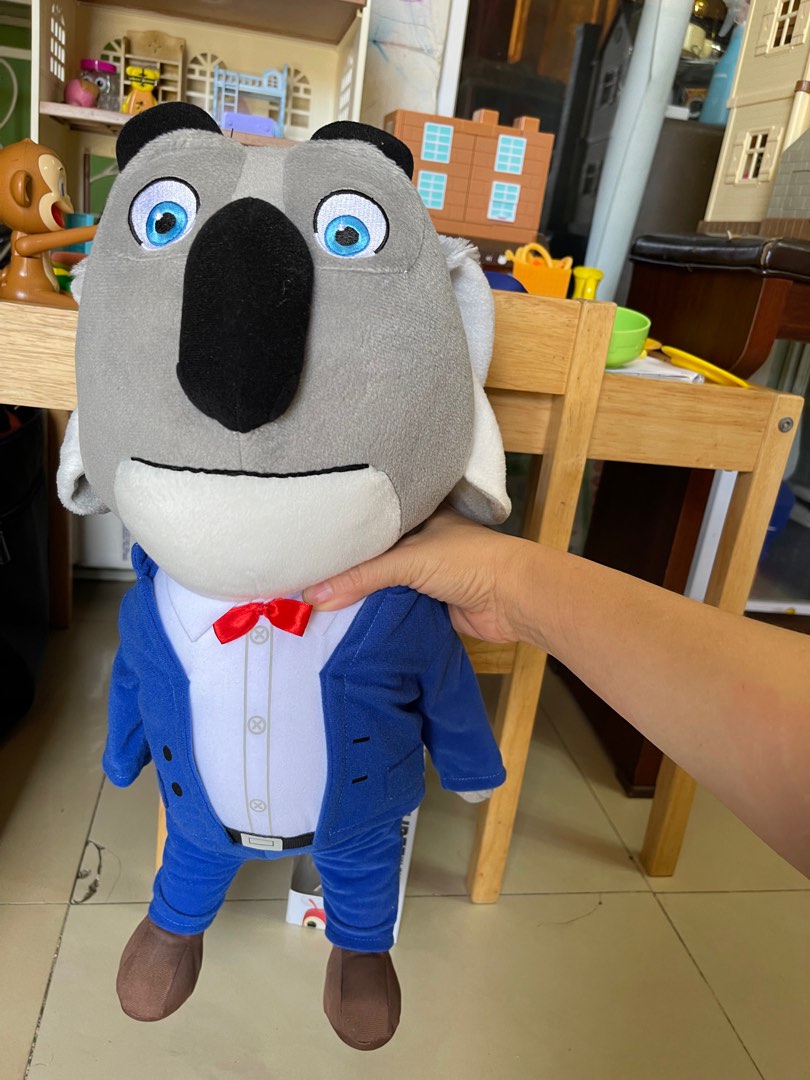 Stuffed toy/plushie Sing movie (Buster Moon), Hobbies & Toys, Toys ...