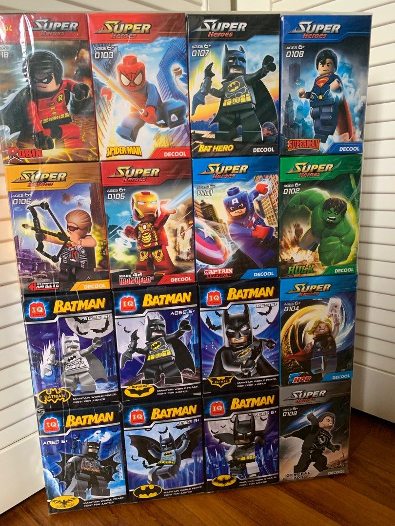 Superhero figurines, Hobbies & Toys, Memorabilia & Collectibles ...