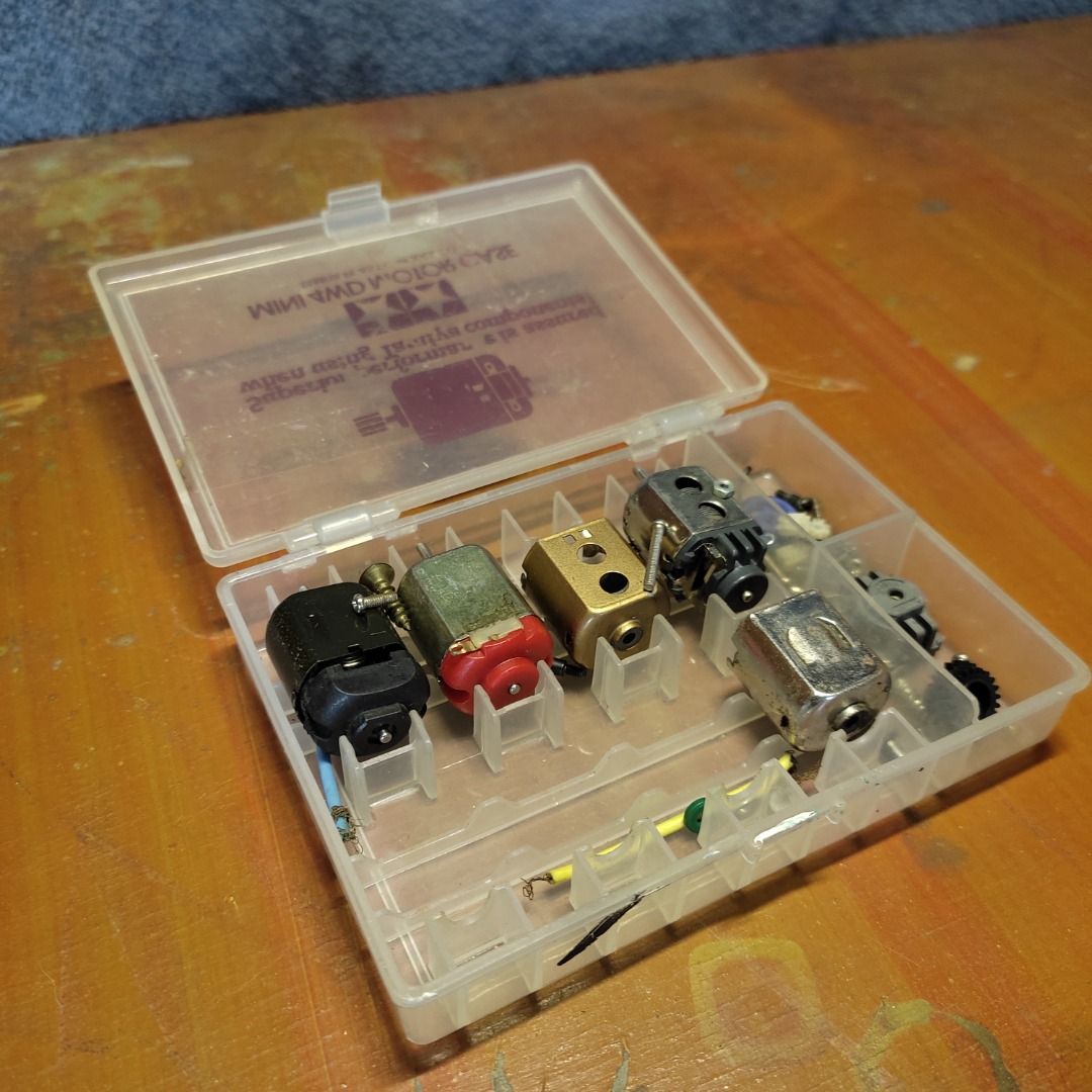 Tamiya Mini 4WD Motor Case With Other Motors and Parts, Hobbies & Toys ...