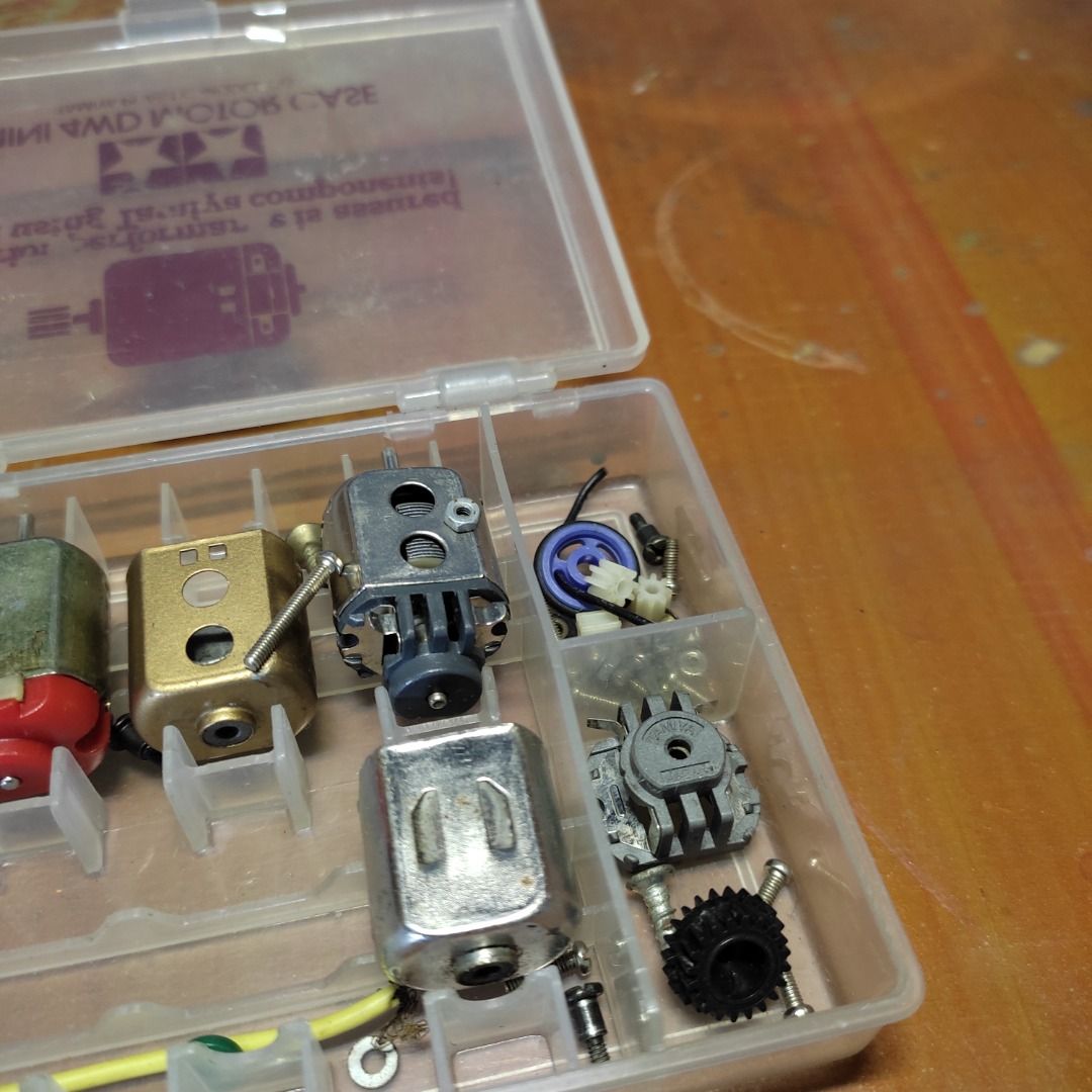 Tamiya Mini 4WD Motor Case With Other Motors and Parts, Hobbies & Toys ...