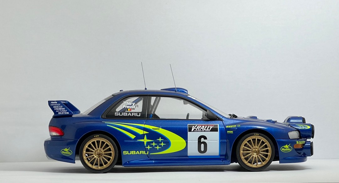 Tamiya Subaru Impreza WRC 99 GC8 Rally Car (1:24), Hobbies & Toys, Toys ...