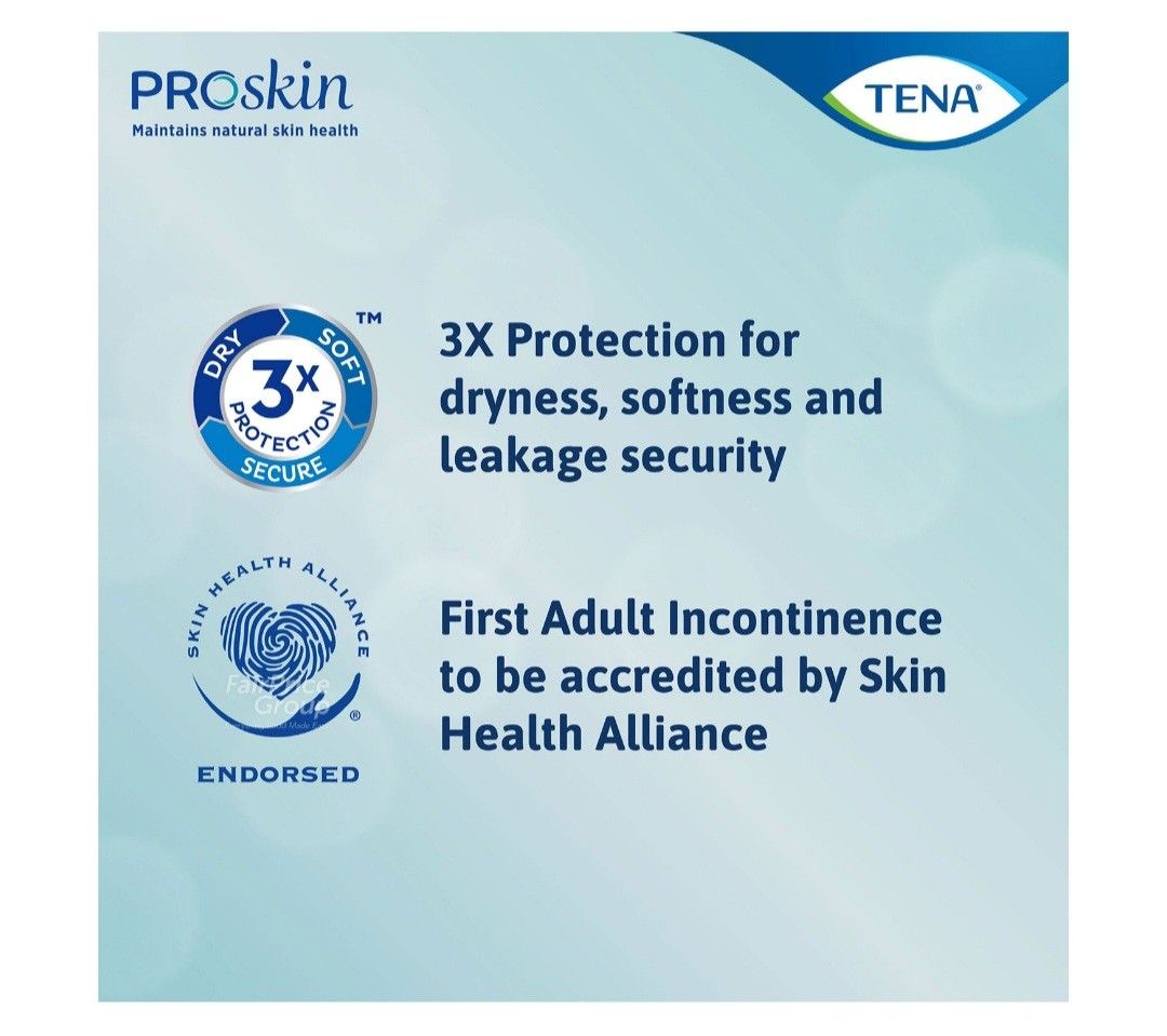 TENA PROskin Pants Size L X 14pcs, Health & Nutrition, Assistive & Rehabilatory Aids, Adult ...