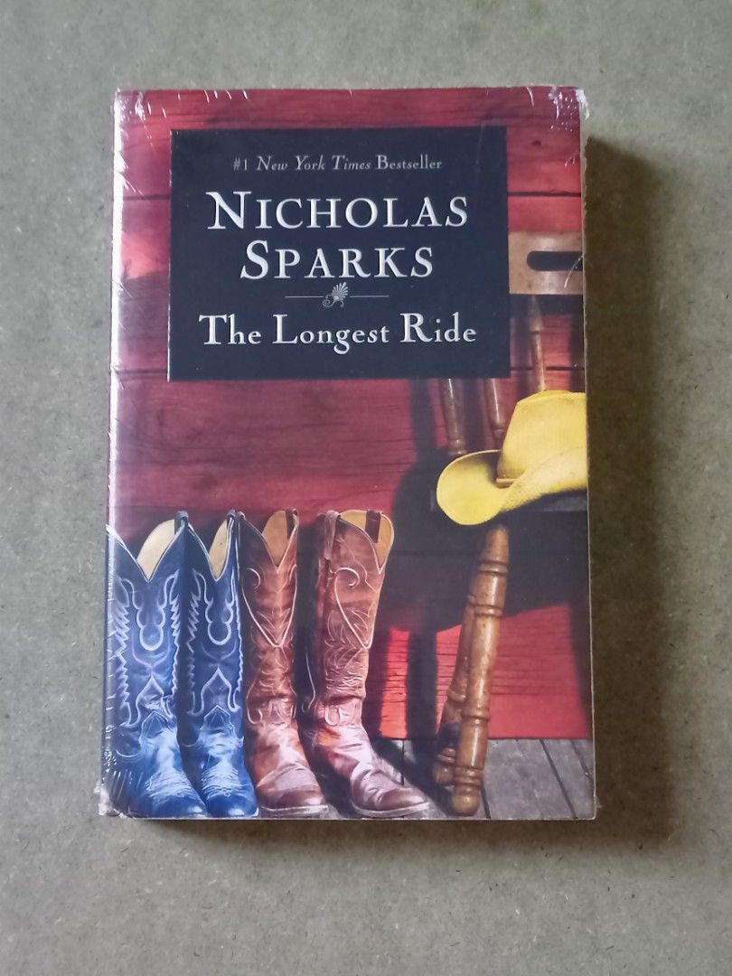 The Longest Ride - Nicholas Sparks, Buku & Alat Tulis, Buku di Carousell