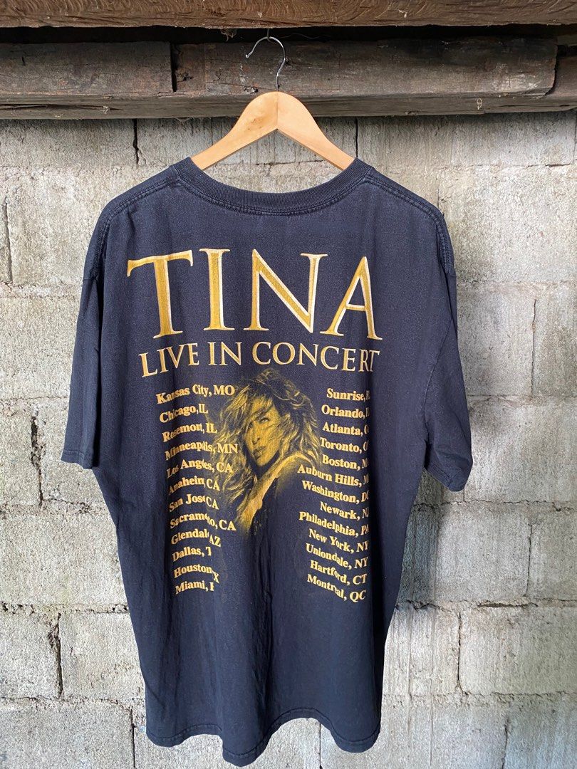 Tina Turner Tour tee on Carousell
