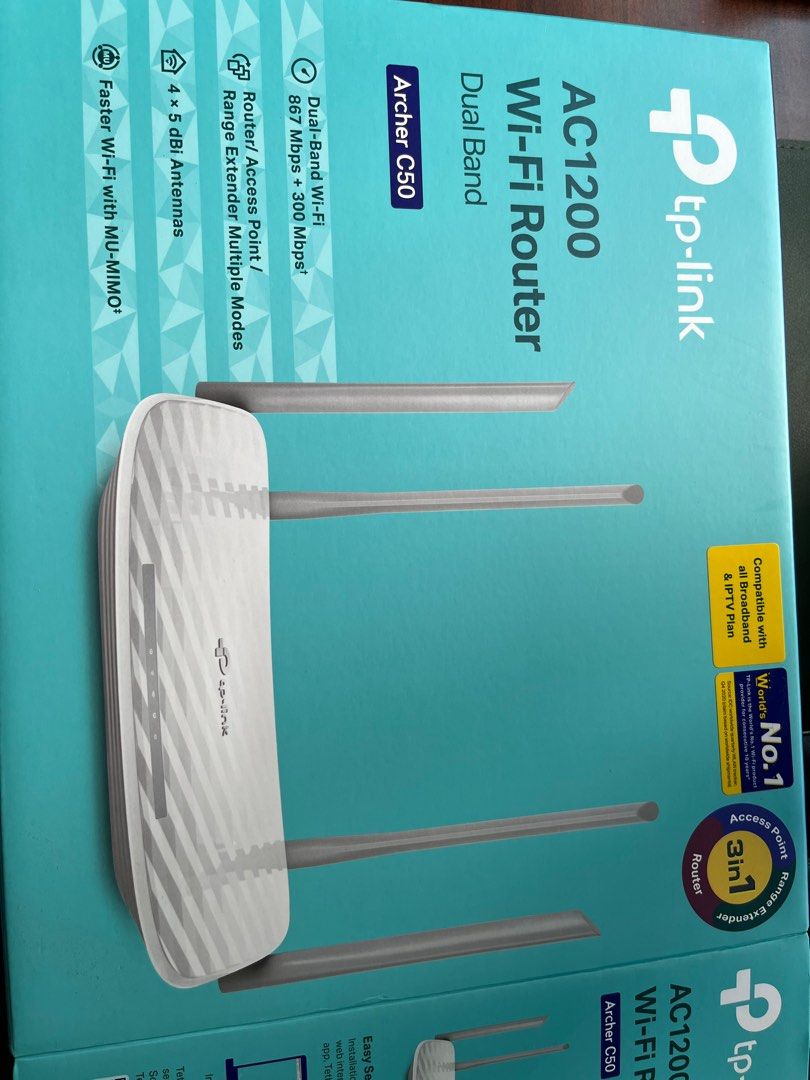 TP Link AC1200 Wifi Router, Computers & Tech, Parts & Accessories ...
