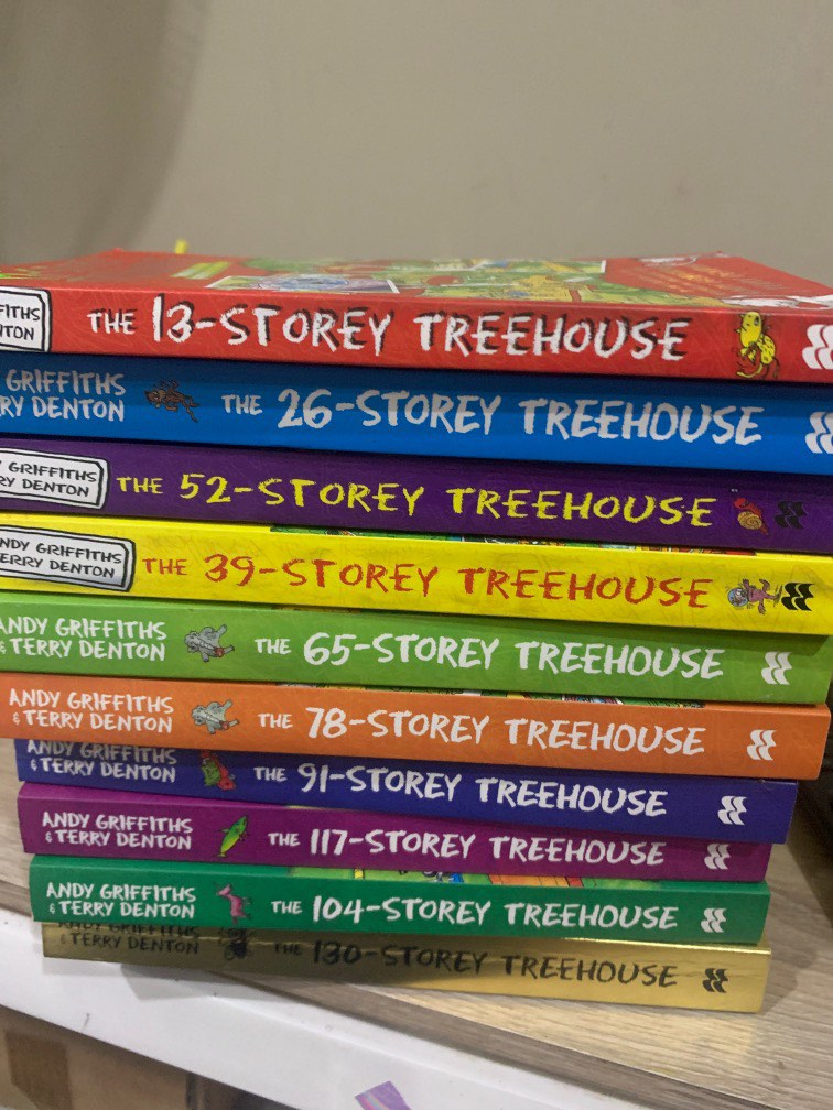 Storey Treehouse series 10 books. 13 storey to 130 storey , Hobbies ...