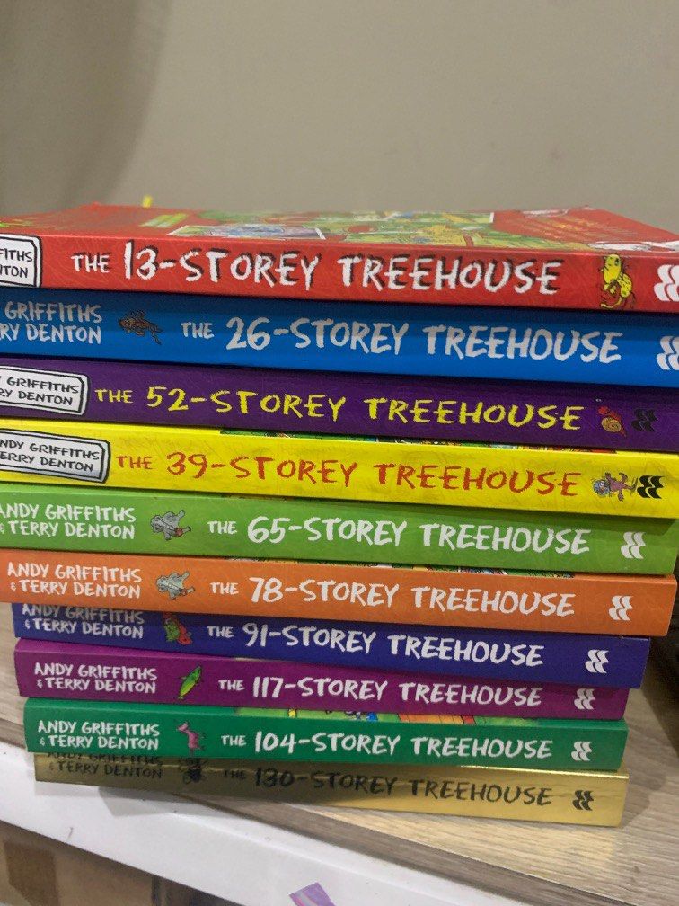 Storey Treehouse series 10 books. 13 storey to 130 storey , Hobbies ...