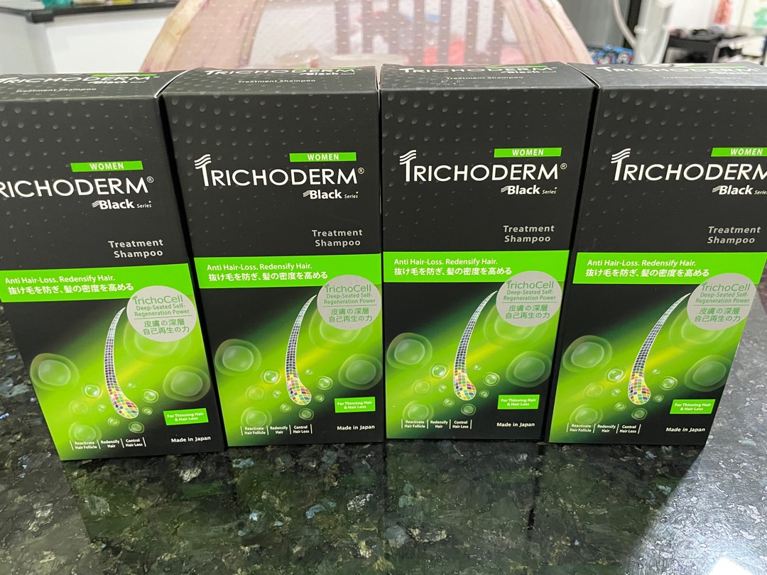 Trichoderm black series treatment shampoo - women, Beauty & Personal ...