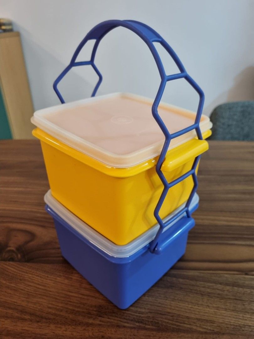 Tupperware Square Container, Furniture & Home Living, Kitchenware ...