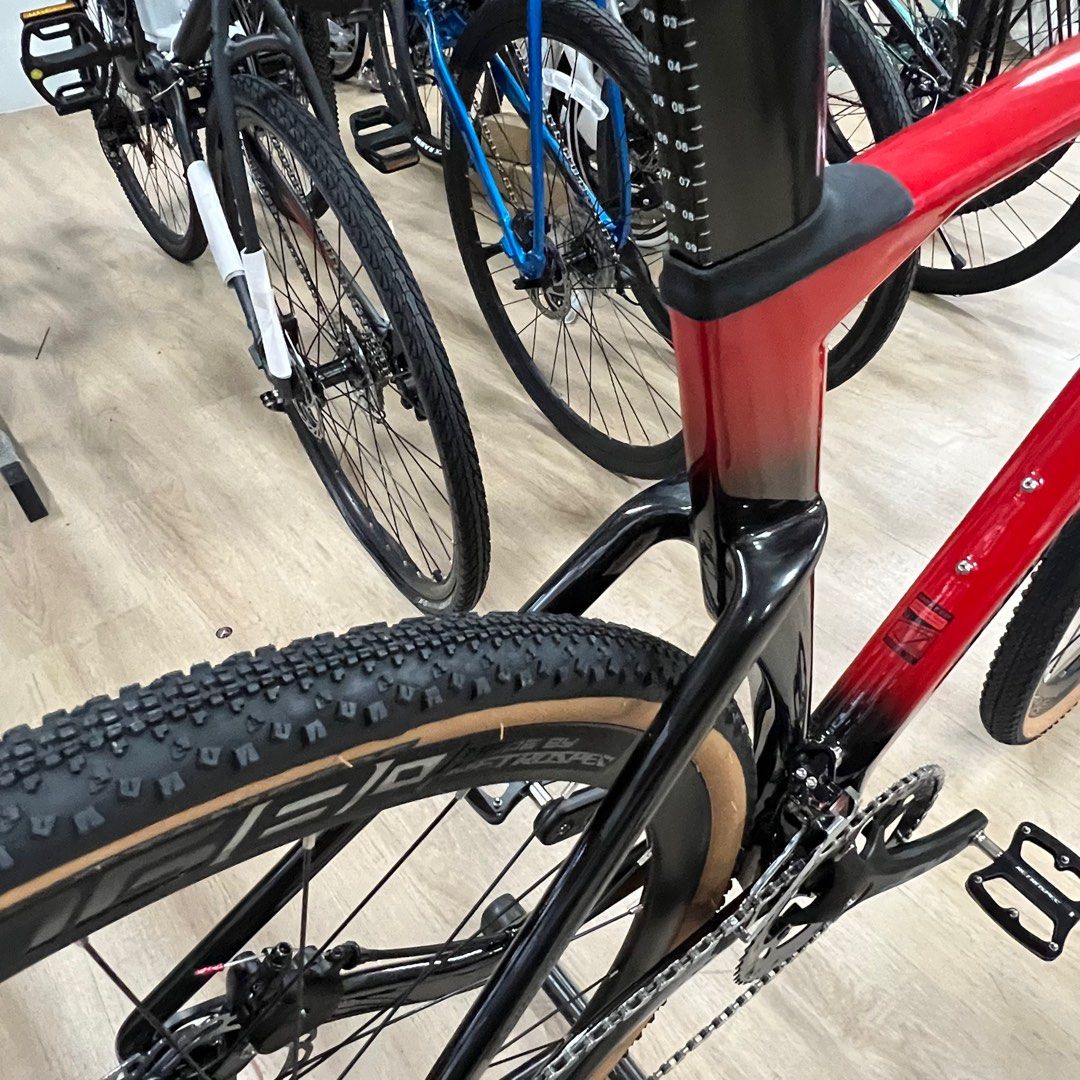 Twitter carbon fiber gravel bike on off road bicycle, Sports Equipment ...