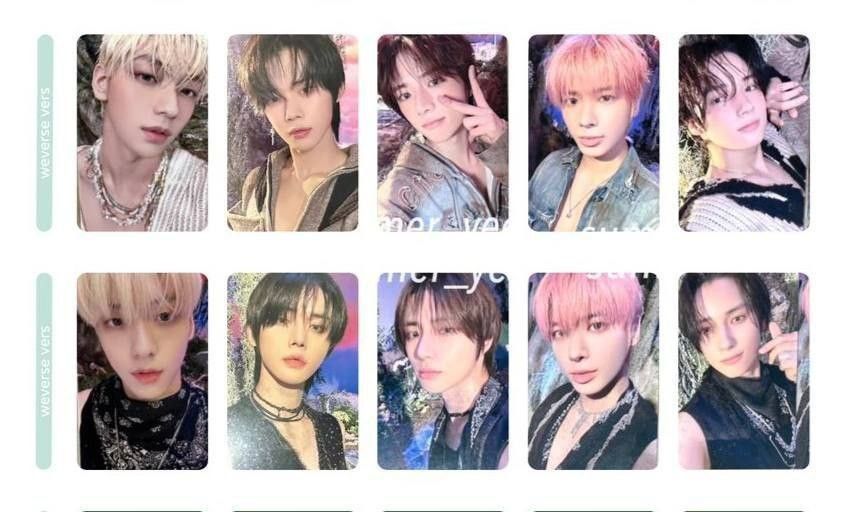 TXT TNCT Weverse version photocard, Hobbies & Toys, Collectibles ...