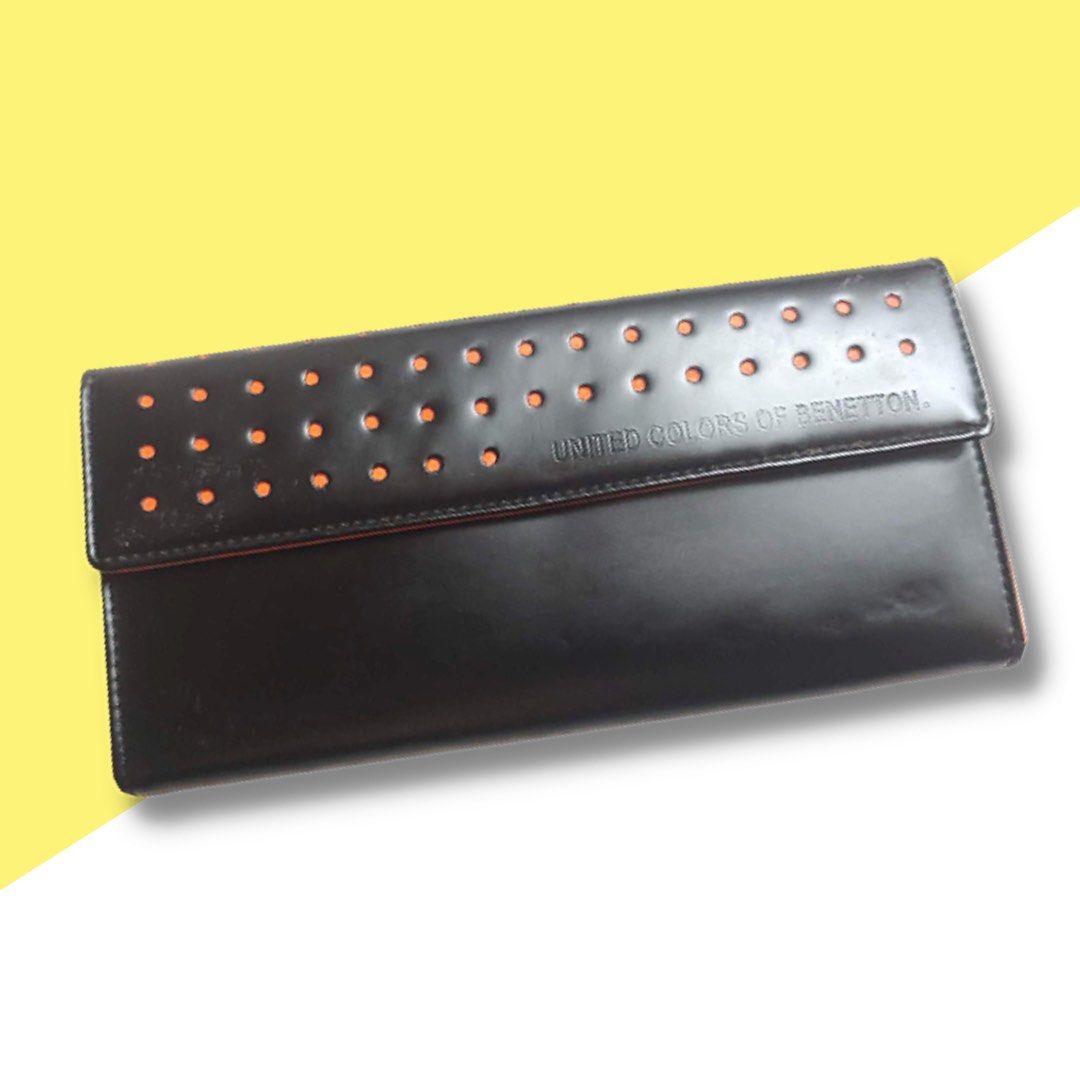 United Colors Of Benetton Long trifold wallet, Women's Fashion, Bags ...