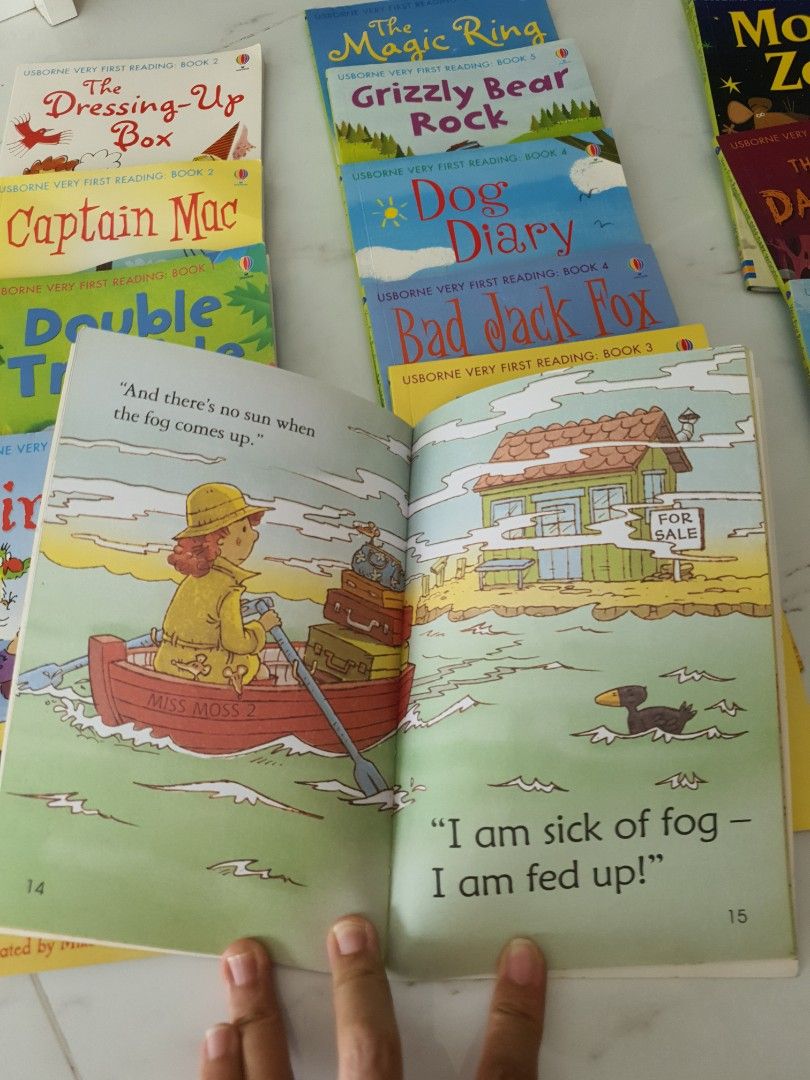 Usborne Very First Reading, Hobbies & Toys, Books & Magazines, Children ...