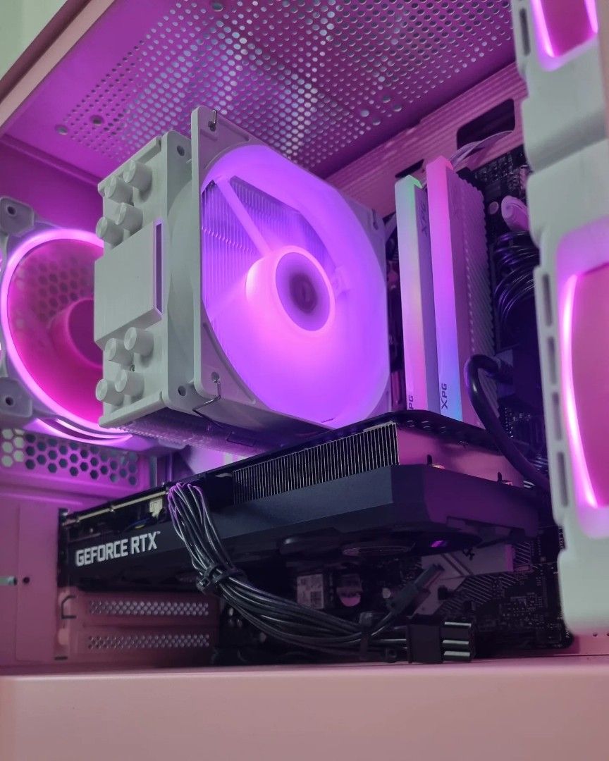 Valentines Day Promo! Black or Pink Custom Gaming PC Available! AMD ...