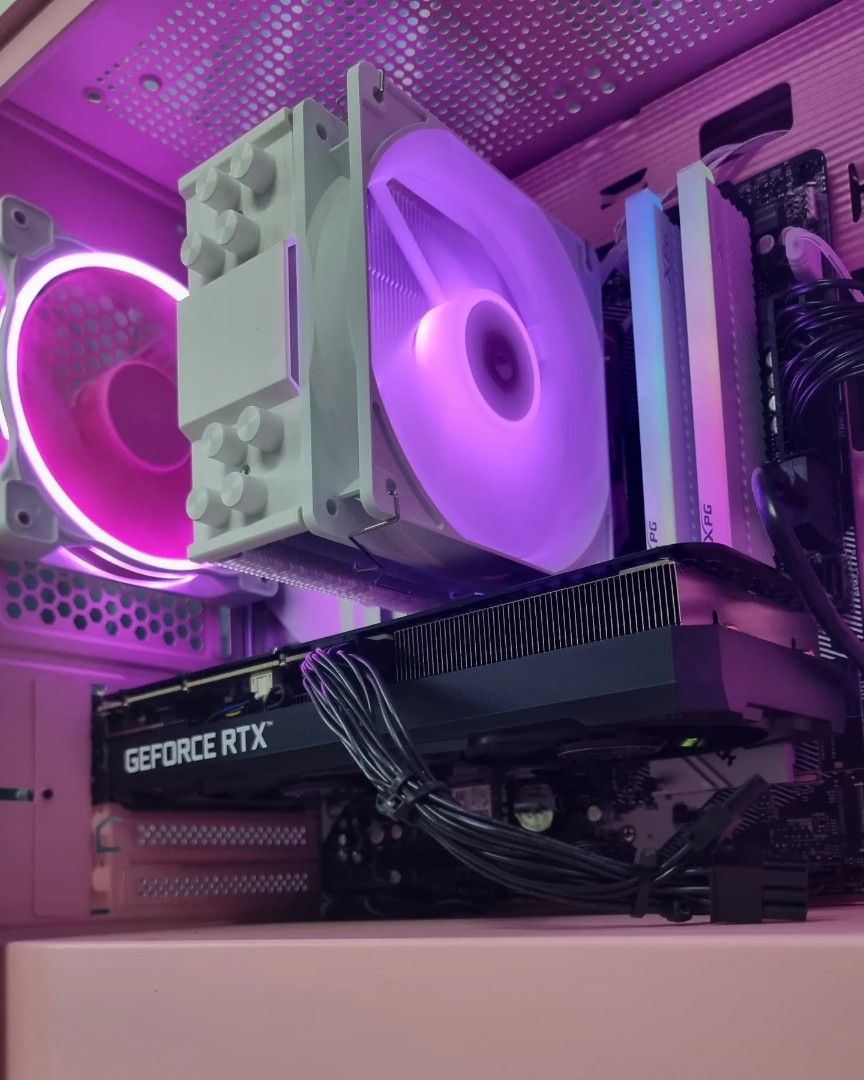 Valentines Day Promo! Black or Pink Custom Gaming PC Available! AMD ...