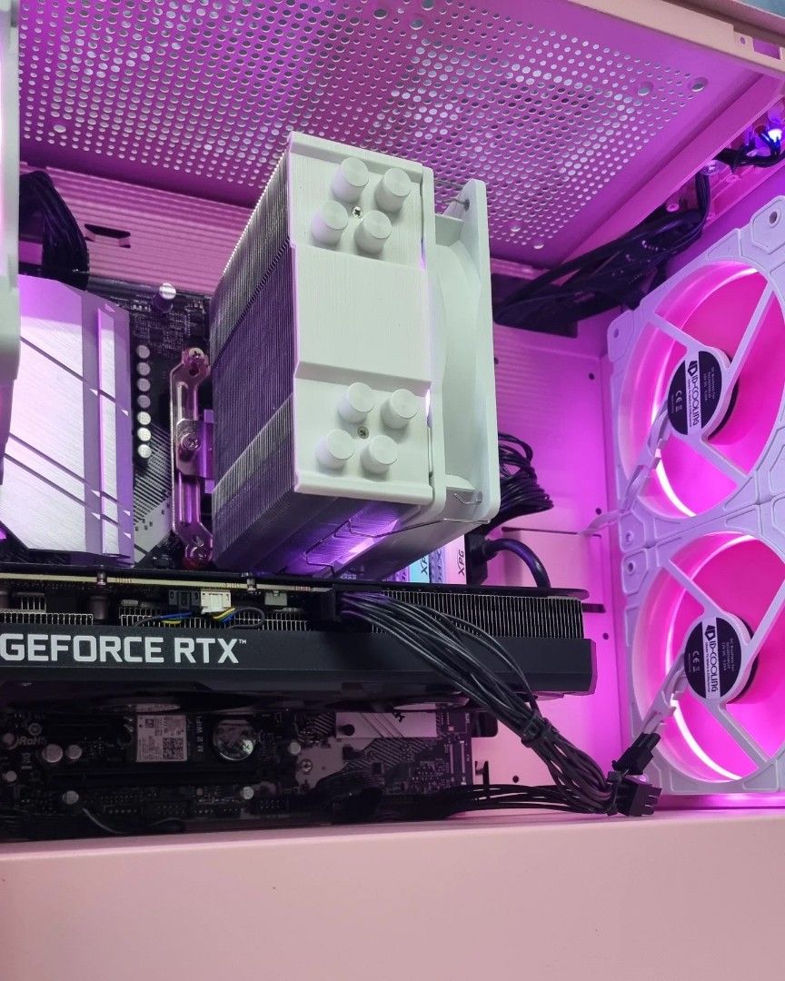 Valentines Day Promo! Black or Pink Custom Gaming PC Available! AMD ...