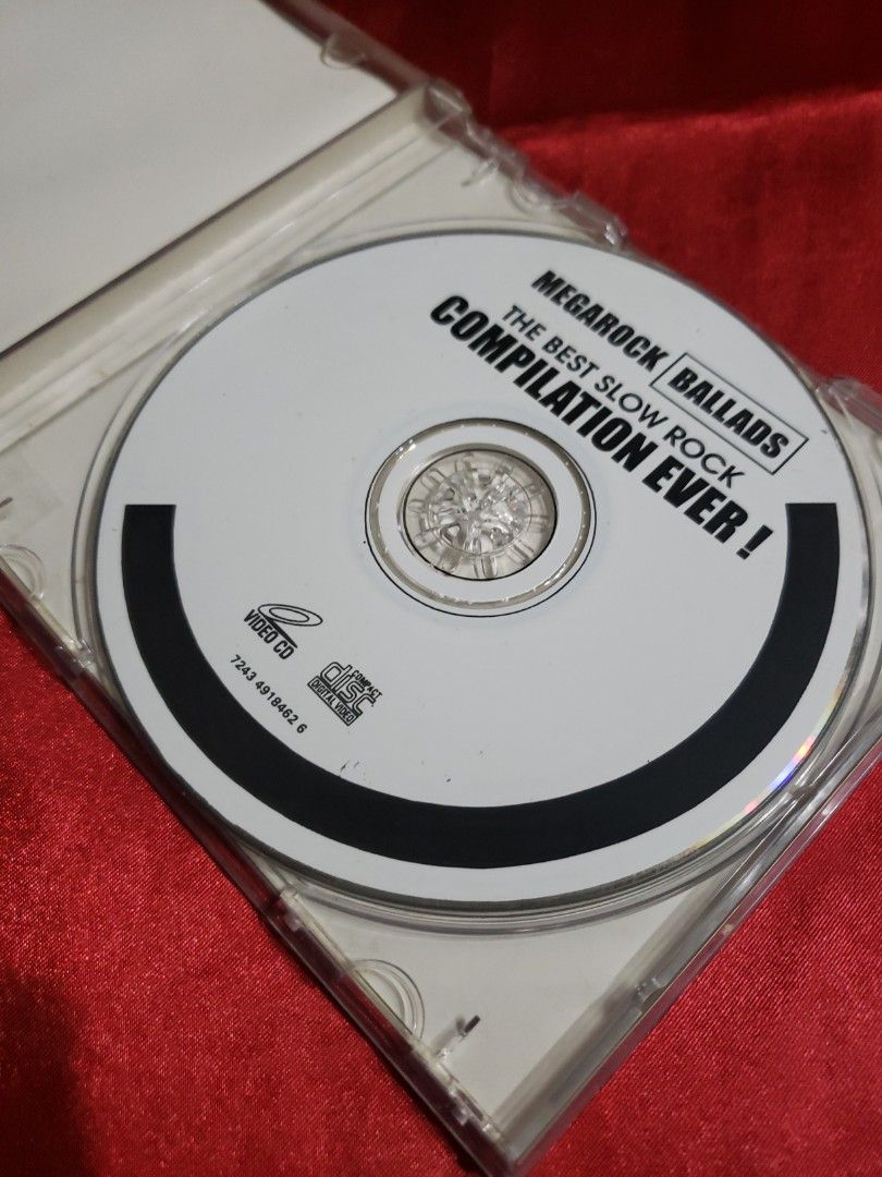 VCD 1997 - MEGA ROCK BALLADS _ THE BEST SLOW ROCK COMPILATION EVER ! / VCD, Hobbies & Toys ...