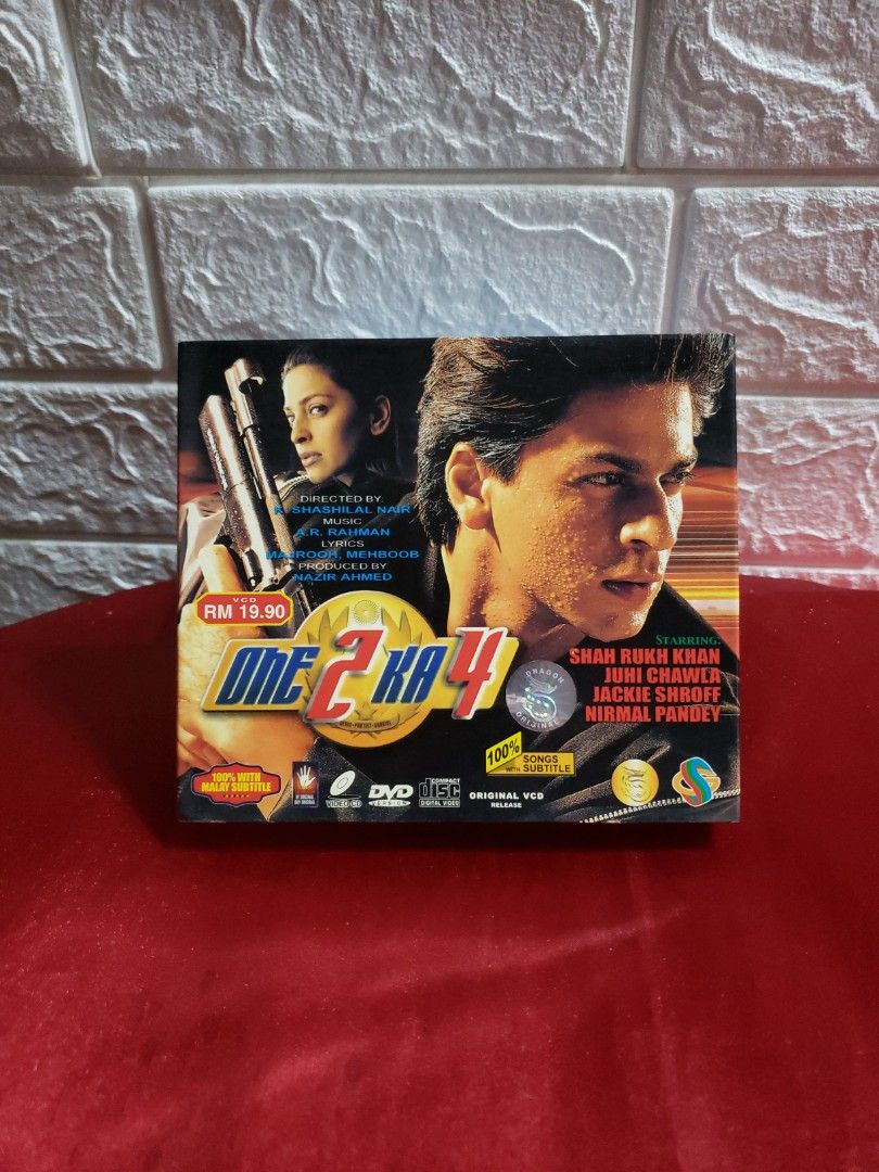 VCD BOLLYWOOD MOVIE - ONE 2 KA 4 / BOLLYWOOD VCD MOVIE, Hobbies & Toys, Music & Media, CDs ...