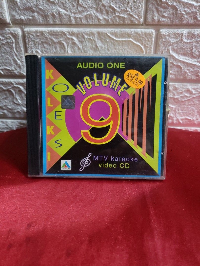 VCD KARAOKE / 1996 - KOLEKSI AUDIO ONE VOL 9 _ MTV KARAOKE VCD, Hobbies & Toys, Music & Media ...