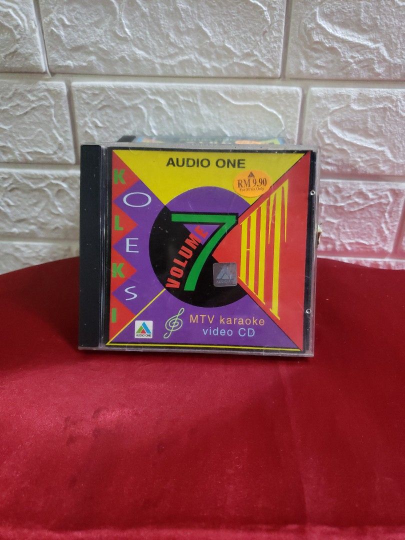 VCD KARAOKE / 1996 - KOLEKSI VOL 7 AUDIO ONE _ MTV KARAOKE VCD, Hobbies & Toys, Music & Media ...