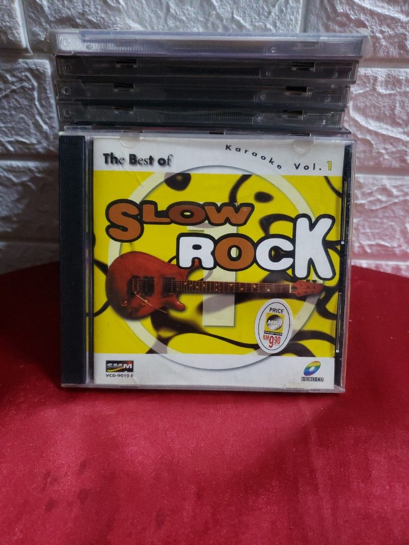 VCD KARAOKE - SLOW ROCK VOL 1 / VCD KARAOKE, Hobbies & Toys, Music ...