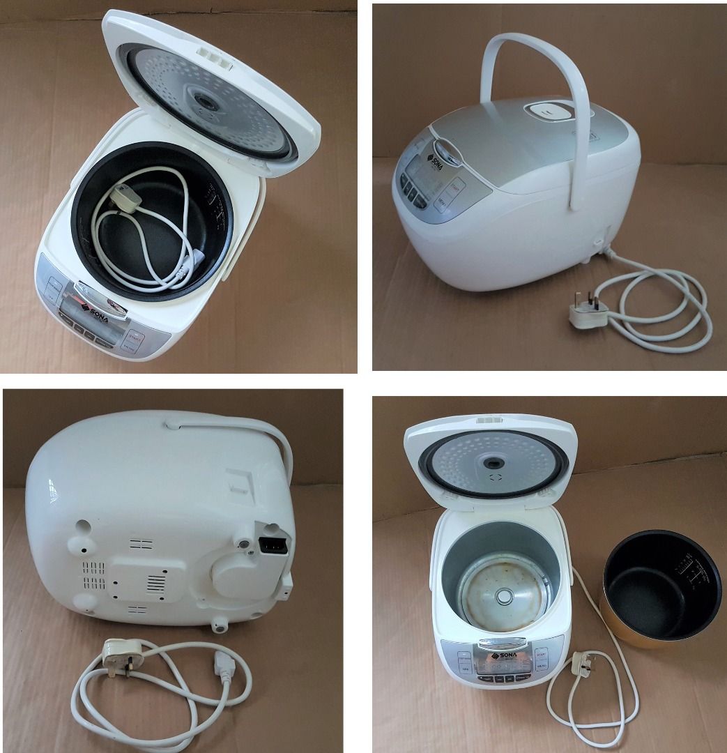 Versatile SONA Digital Rice Cooker, Model SRC 2611, 1.8 Litre, 8 Pre ...