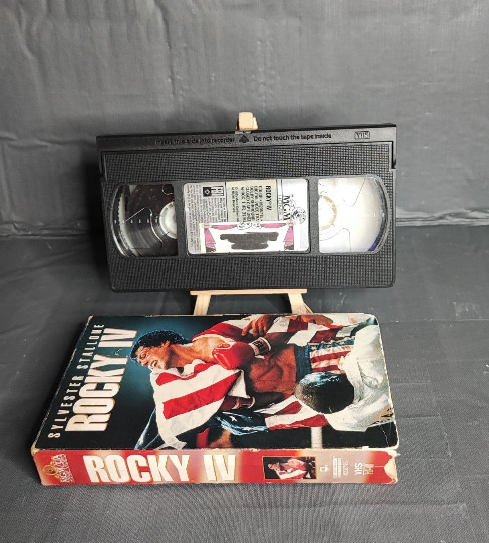 VHS Tapes Rocky 1 , 3 , 4 Collection, Hobbies & Toys, Memorabilia ...