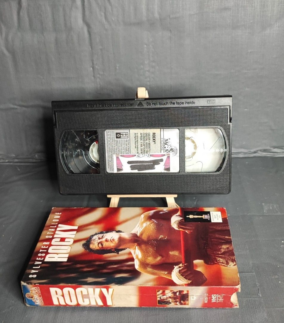 VHS Tapes Rocky 1 , 3 , 4 Collection, Hobbies & Toys, Memorabilia ...