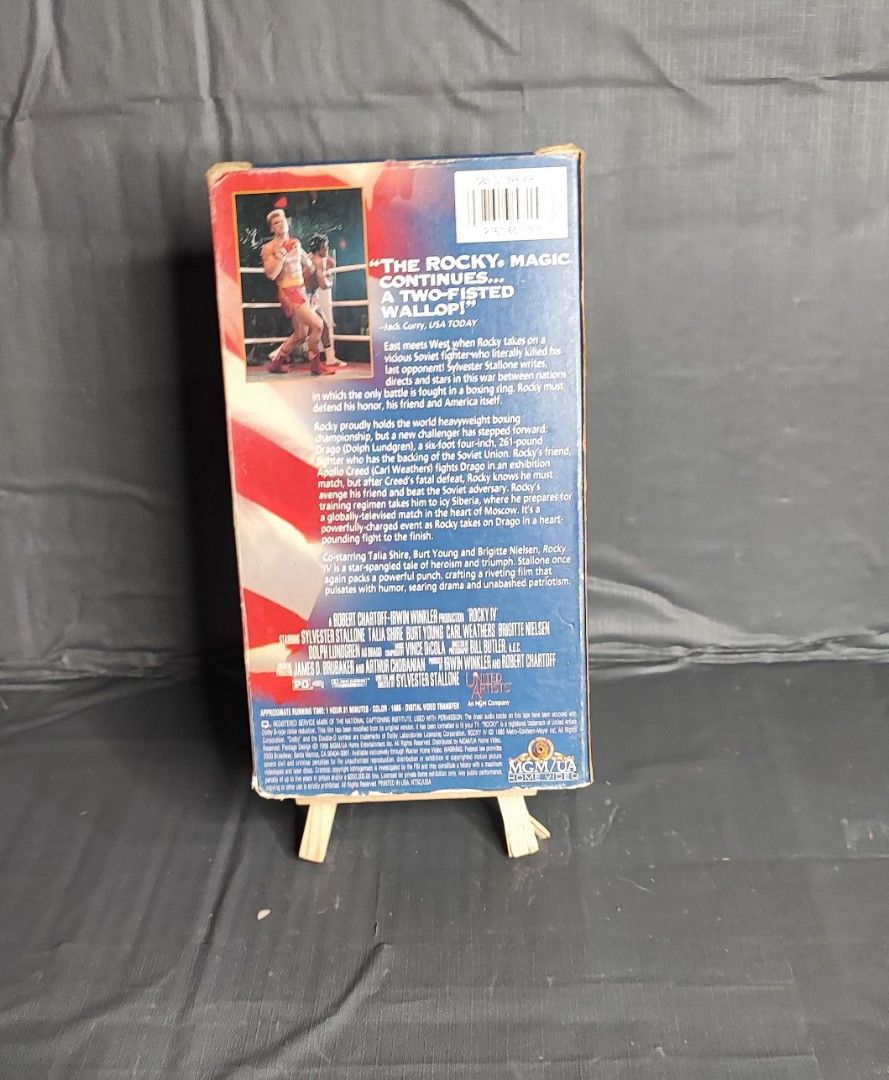VHS Tapes Rocky 1 , 3 , 4 Collection, Hobbies & Toys, Memorabilia ...
