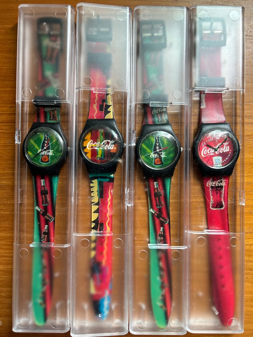 Vintage Coca Cola Watch, Hobbies & Toys, Memorabilia & Collectibles ...
