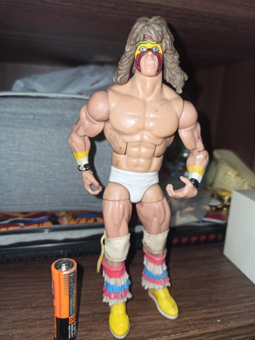 Vintage wwe ultimate warrior figure, Hobbies & Toys, Toys & Games on ...