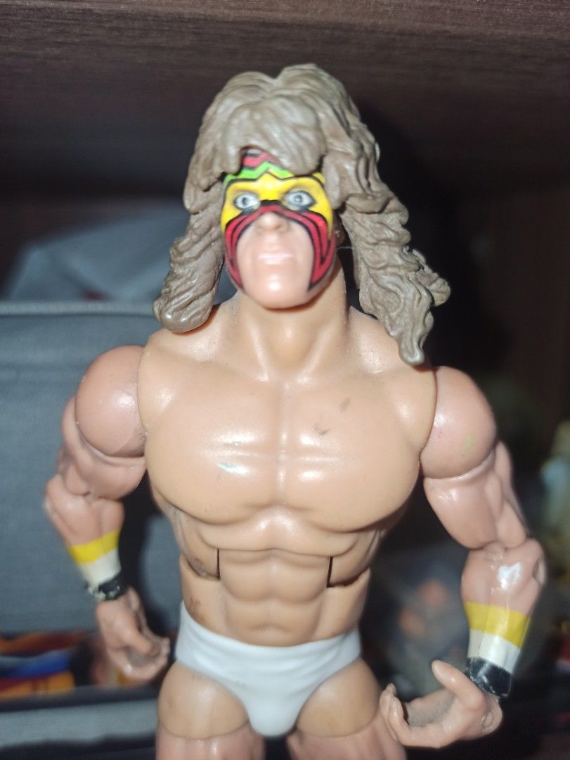 Vintage wwe ultimate warrior figure, Hobbies & Toys, Toys & Games on ...