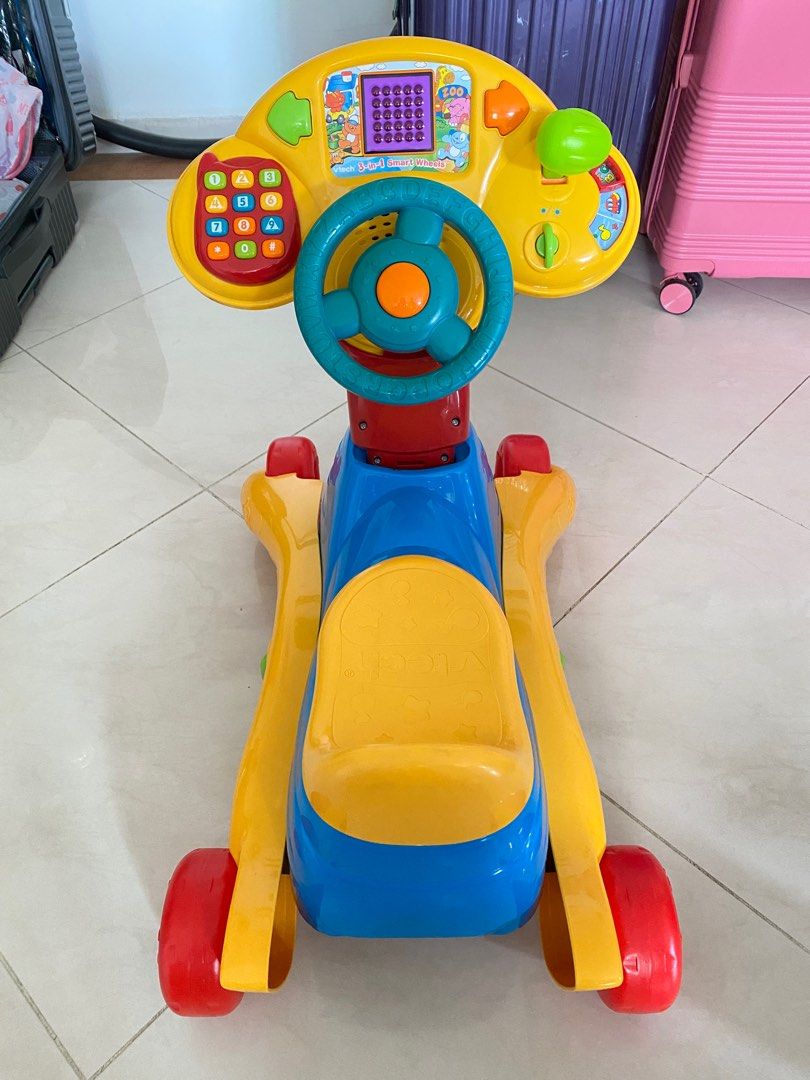 Vtech 3-in-1 Smart Wheels Infant Learning, Babies & Kids, Infant ...