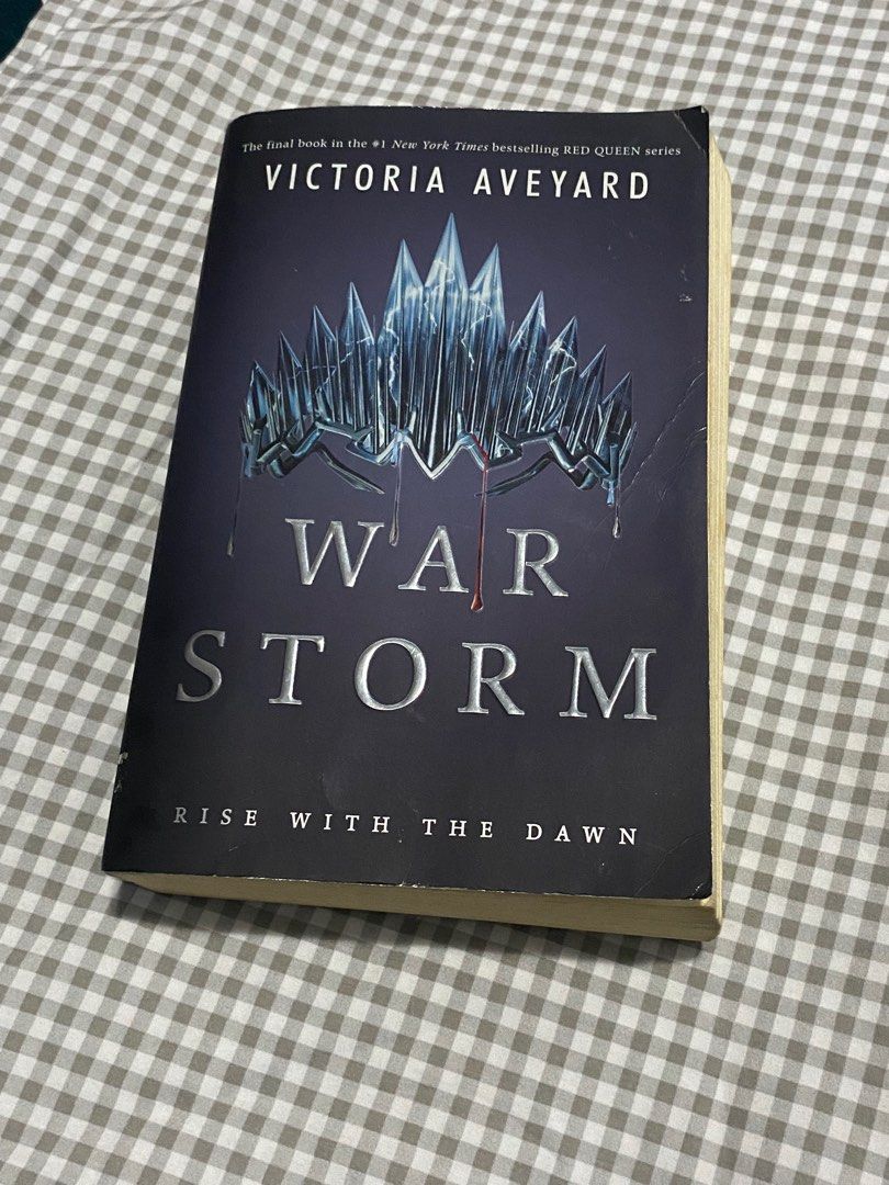 war storm by victoria aveyard (red queen series, YA booktok), Hobbies & Toys, Books & Magazines ...