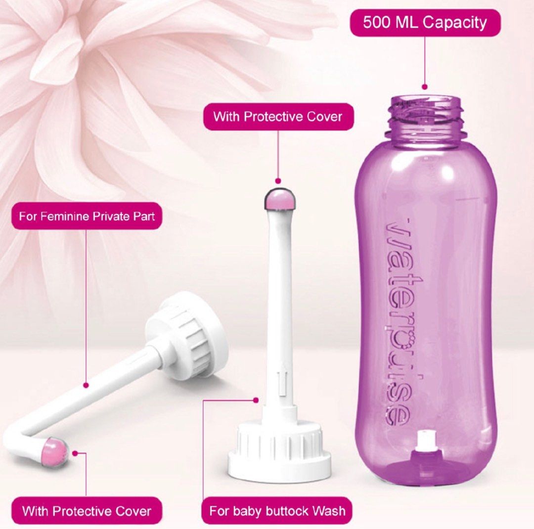 Waterpulse Mom & Baby 2 in 1 Perineal Buttock Washer Squeeze Bottle ...