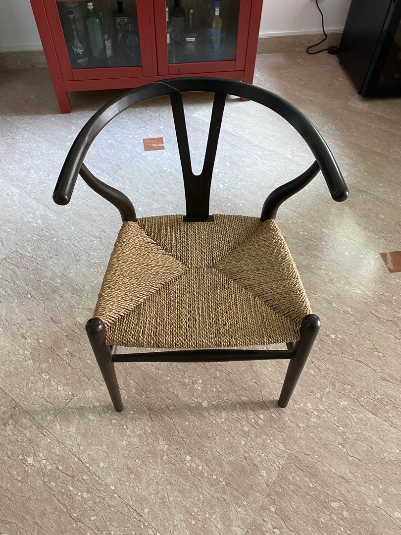 Wishbone chair from Rooma., Furniture & Home Living, Furniture, Chairs ...