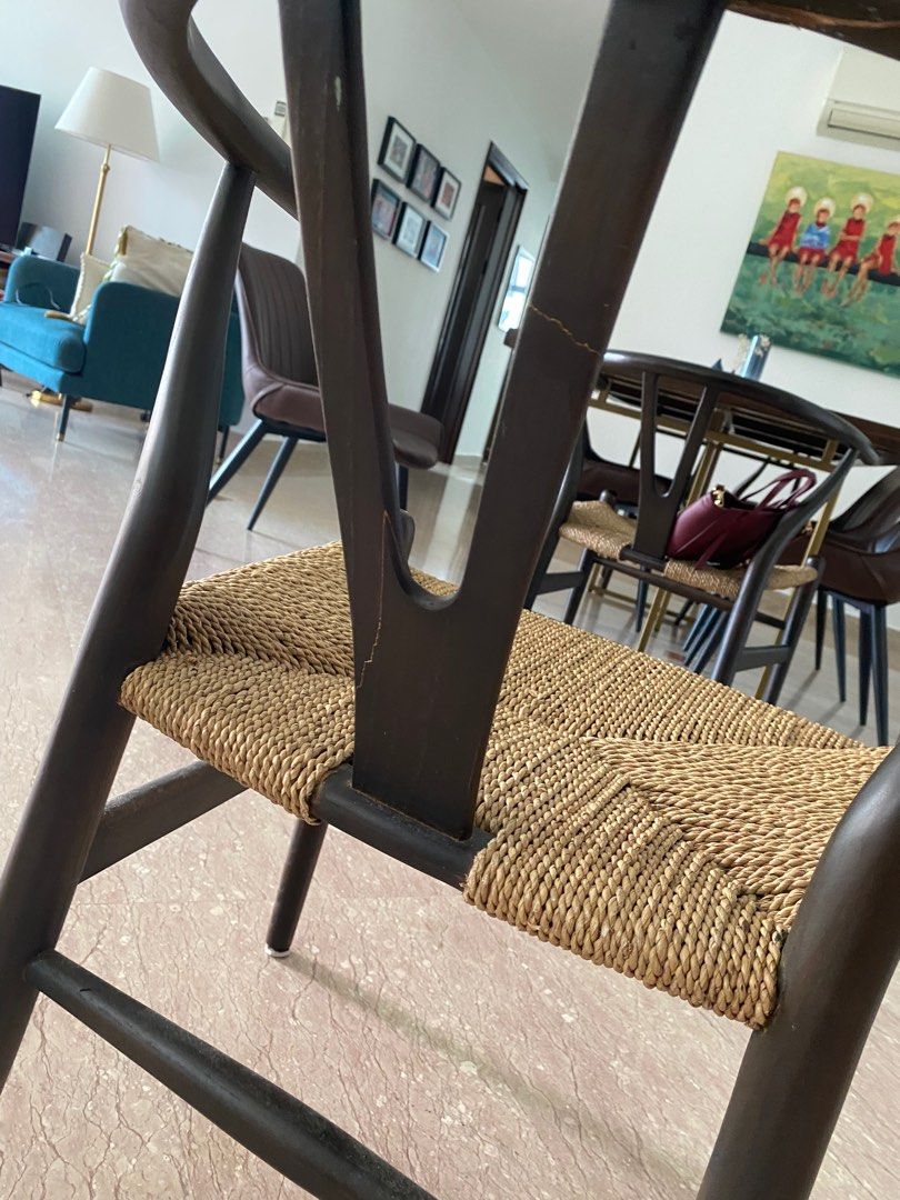 Wishbone chair from Rooma., Furniture & Home Living, Furniture, Chairs ...