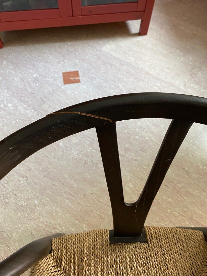 Wishbone chair from Rooma., Furniture & Home Living, Furniture, Chairs ...