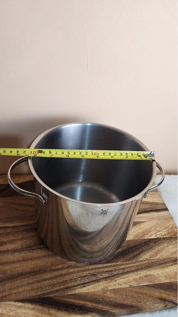 WMF Transtherm Chromargan Stainless Steel Stockpot, Furniture & Home ...