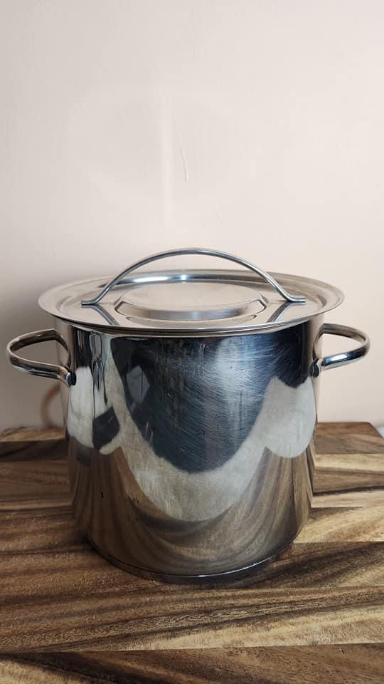 WMF Transtherm Chromargan Stainless Steel Stockpot, Furniture & Home ...