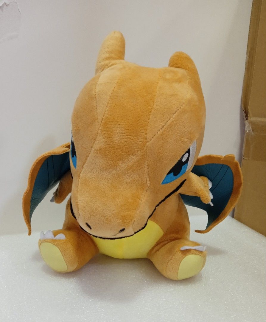 [WTS] Charizard Plush (Normal/Shiny/Mega), Hobbies & Toys, Toys & Games ...
