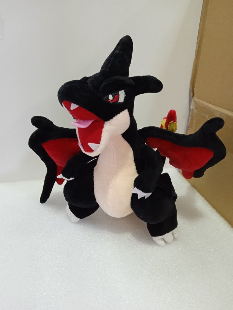 [WTS] Charizard Plush (Normal/Shiny/Mega), Hobbies & Toys, Toys & Games ...