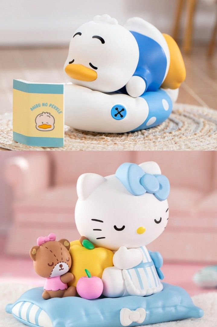 [WTS/WTT] Popmart Sanrio Fall Asleep Hello Kitty/ Pekkle, Hobbies ...