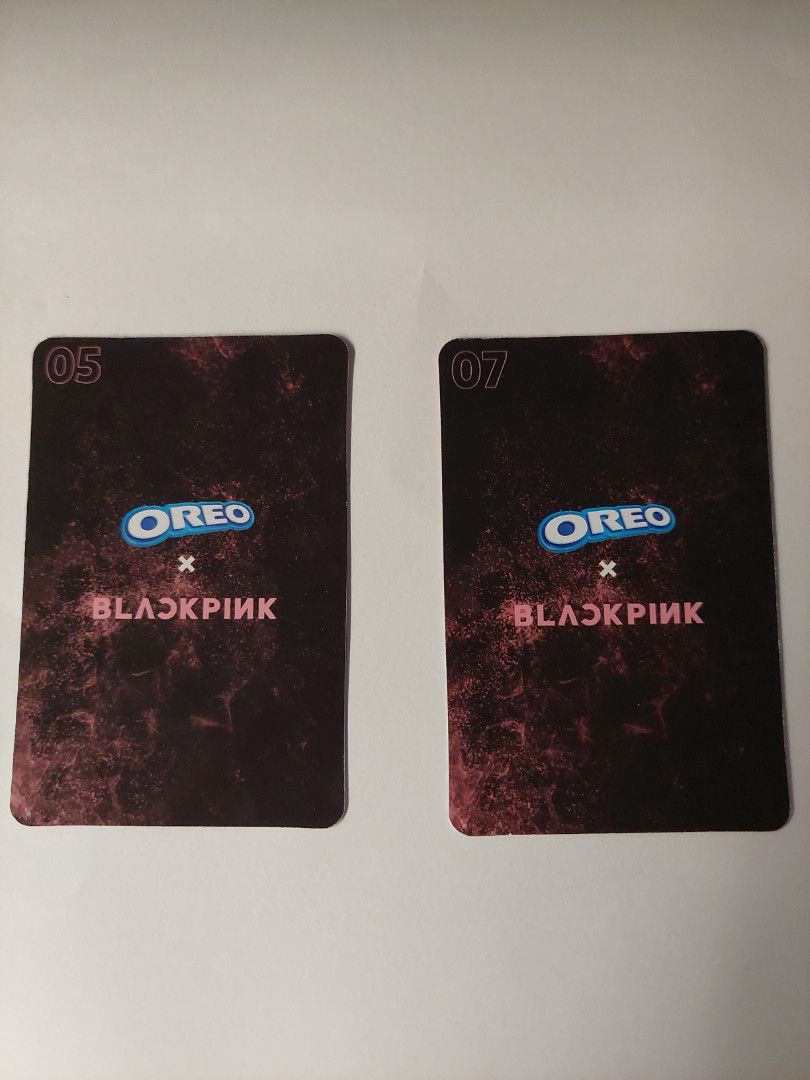 WTT blackpink oreo pcs, Hobbies & Toys, Memorabilia & Collectibles, K ...