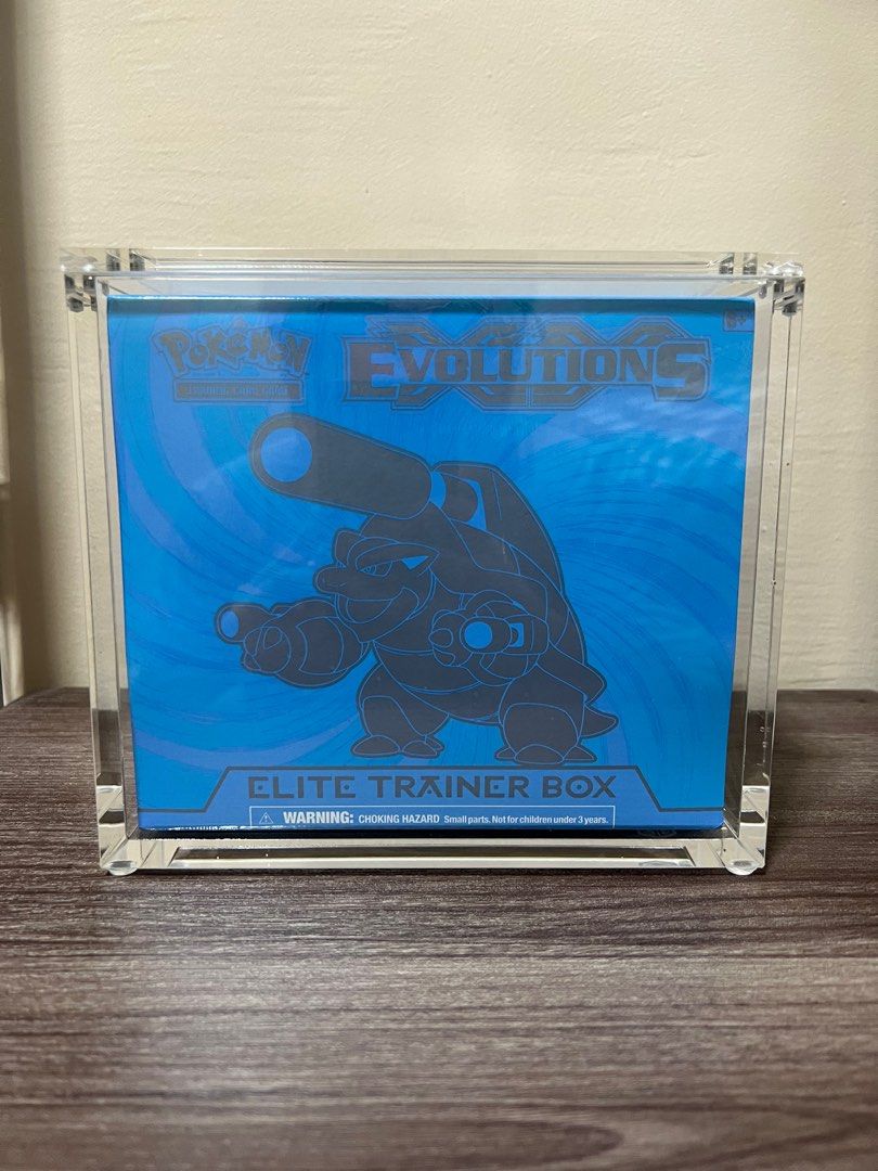 XY Evolutions Charizard & Blastoise Elite Trainer Box - Pokémon TCG ETB ...