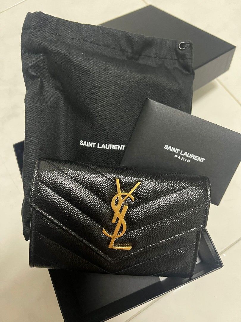 YSL Wallet, Luxury, Accessories on Carousell
