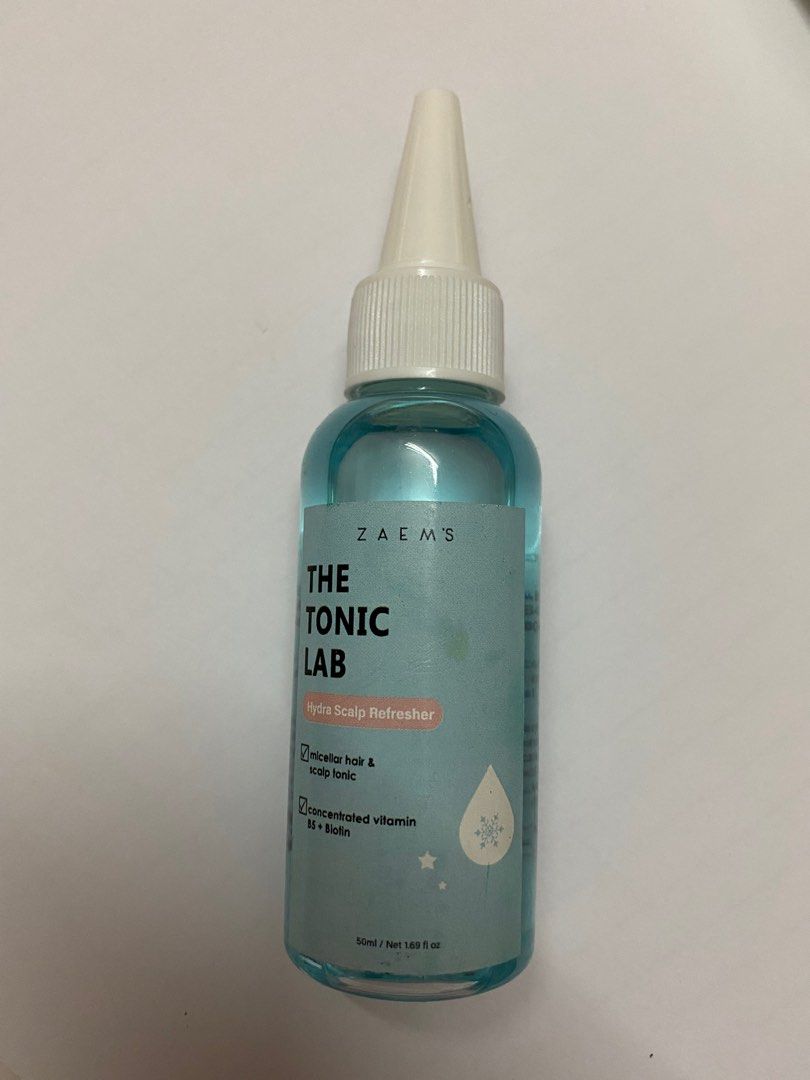 Zaem's The Tonic Lab Blue, Beauty & Personal Care, Hair on Carousell