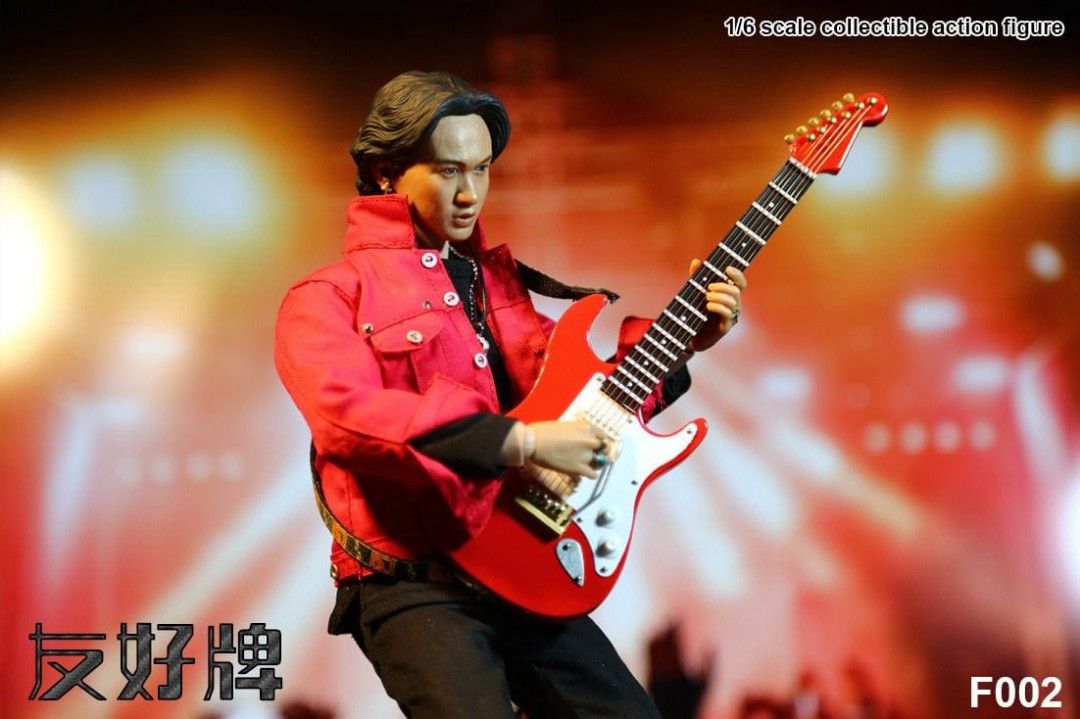 1/6 Rock & Roll Guitarist Action Figure - Wong Ka Kui, Hobbies & Toys ...