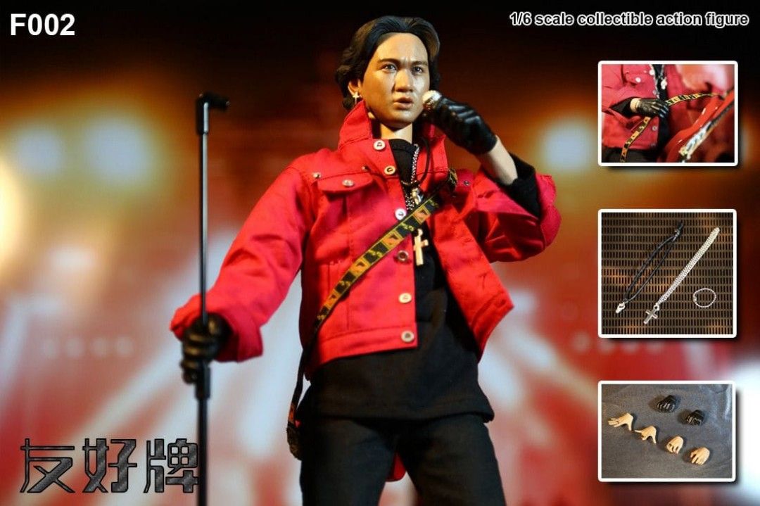 1/6 Rock & Roll Guitarist Action Figure - Wong Ka Kui, Hobbies & Toys ...