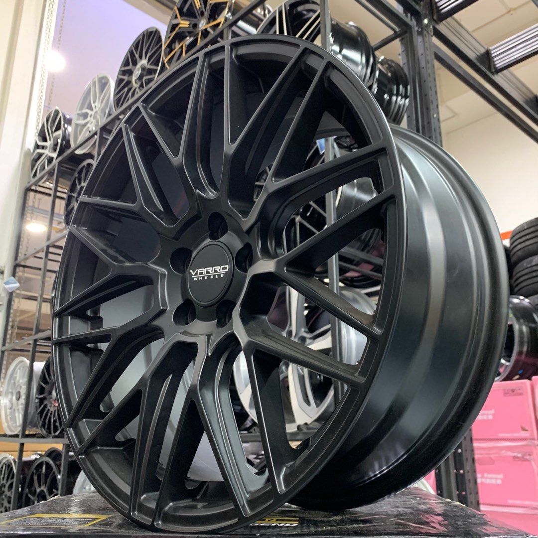 17” Varro Design Sport Rims 5x100 Toyota Altis Wish Sienta Impreza ...